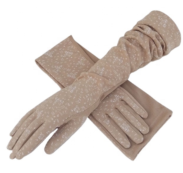 Hot Sale Soft Cotton Long Gloves