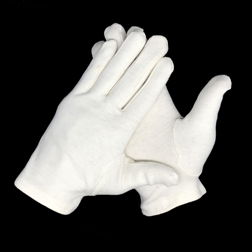 new sweat organic cotton gloves