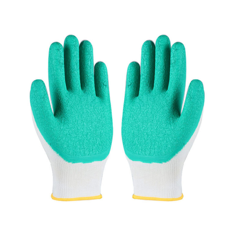 Breathable Anti-Slip Work Safety Coated Cotton Gloves Manufacturer