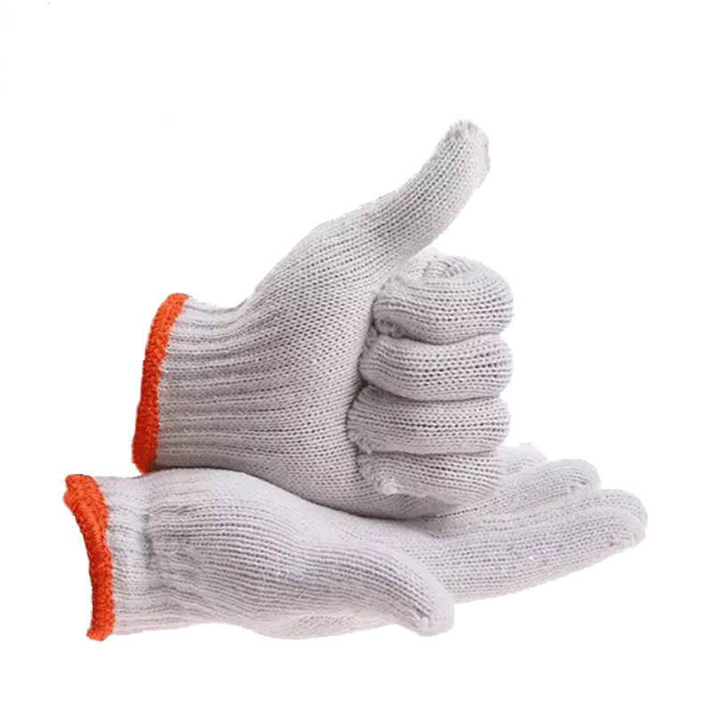 High-Quality Washable Durable Safety Work Cotton Gloves Manufacturer